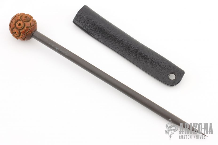 Carbon Fiber Neck Spike | Arizona Custom Knives