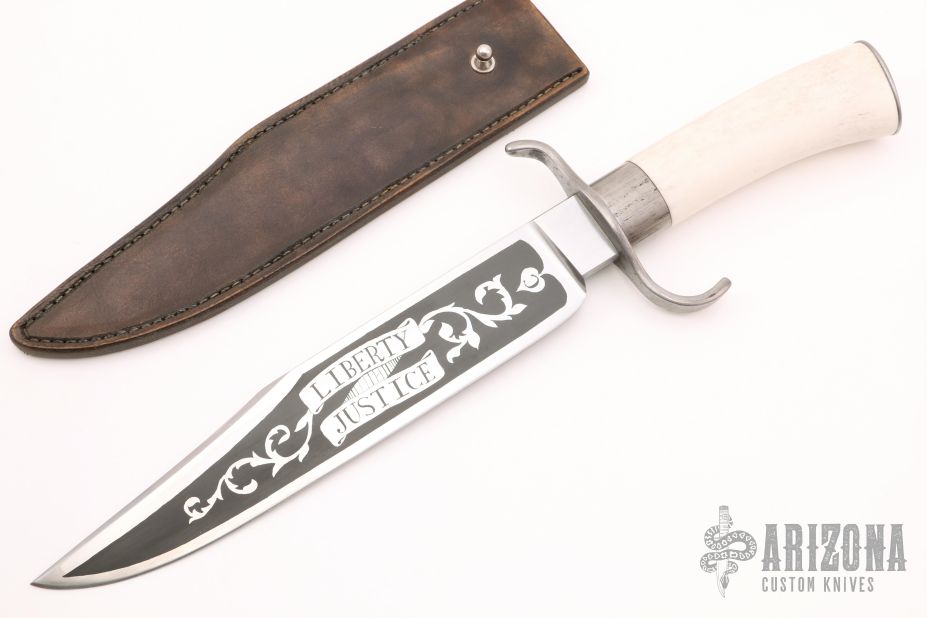 Bowie - Liberty and Justice - Arizona Custom Knives