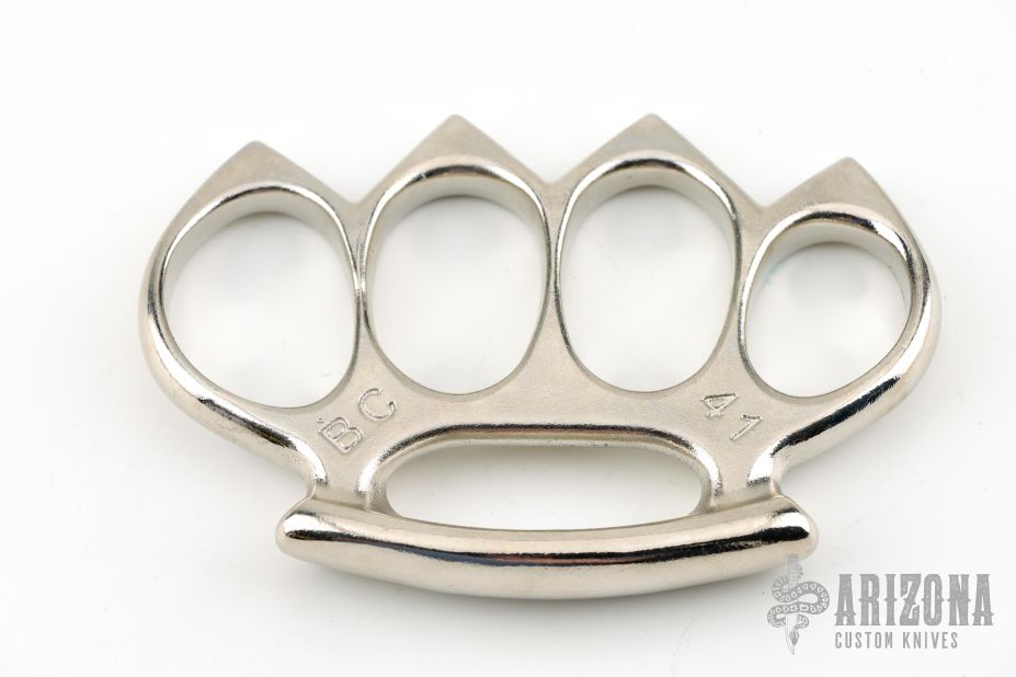 BC41 Knuckle - Nickel Plated Steel - Arizona Custom Knives