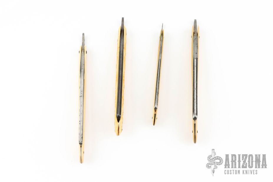 Four Vintage Straight Razors - Arizona Custom Knives