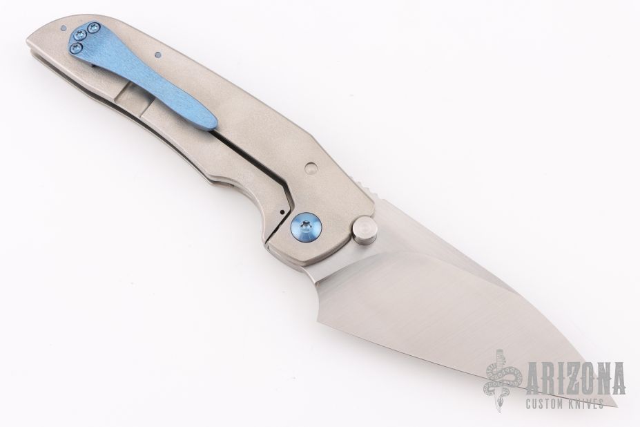 Phat Thuck - Titanium/Camo Carbon & Magnacut - Arizona Custom Knives