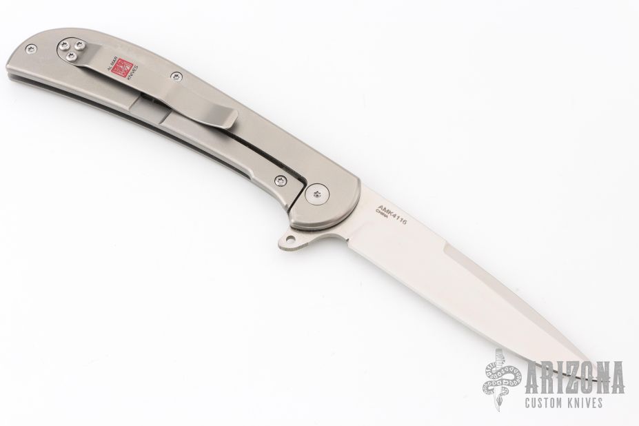 Ultralight Eagle Flipper - Titanium Series - Arizona Custom Knives