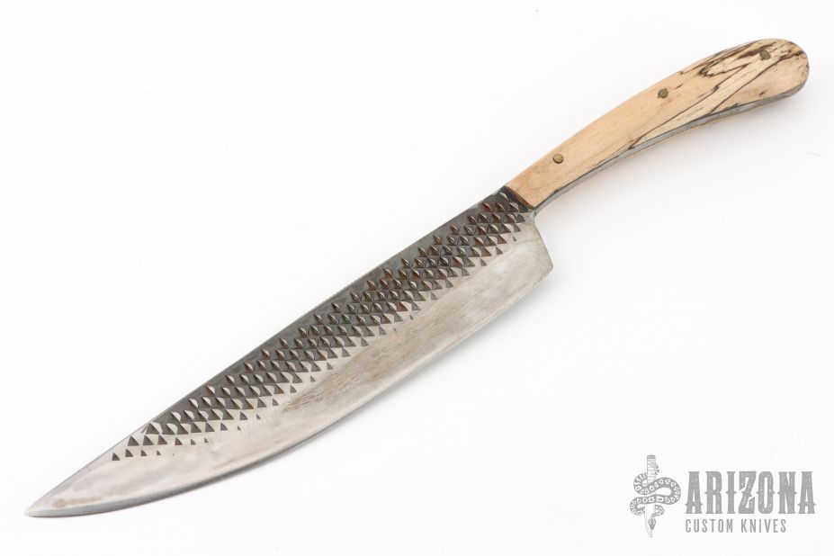 Farriers Rasp Kitchen Knife - Arizona Custom Knives