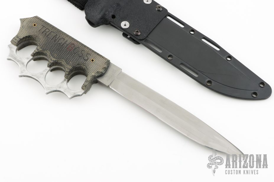 Custom OSS Trench Dagger- Trench Boss - Arizona Custom Knives