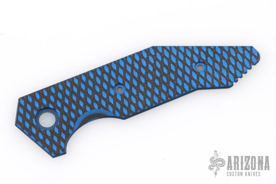 Halftrack Blue/Black G10 Scale - Arizona Custom Knives