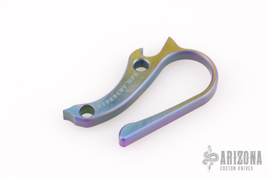 Bikkhu - Damasteel & Black Timascus #0117 - Arizona Custom Knives