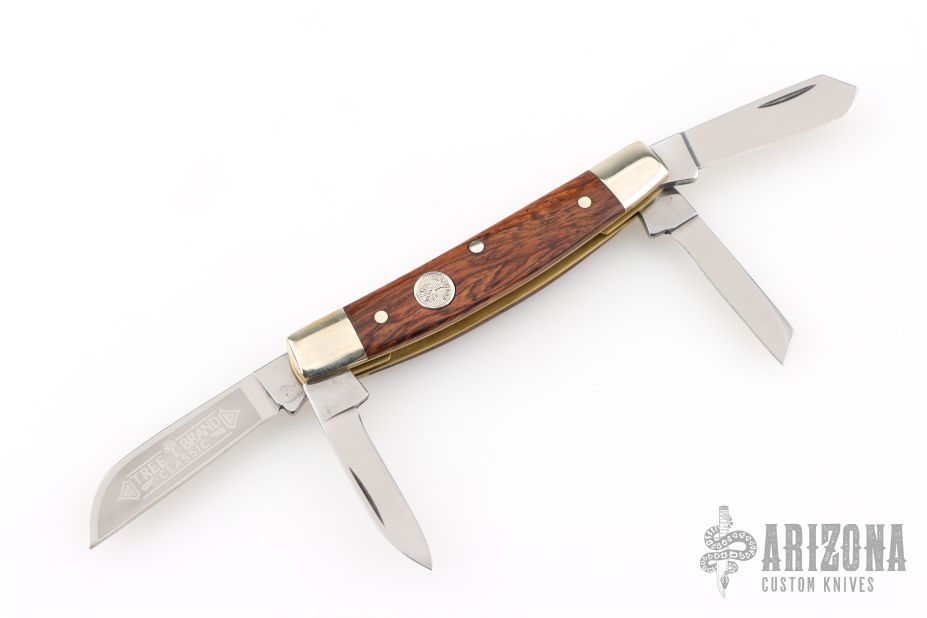 Carver's 4-Blade Congress 115465 Rosewood - Arizona Custom Knives