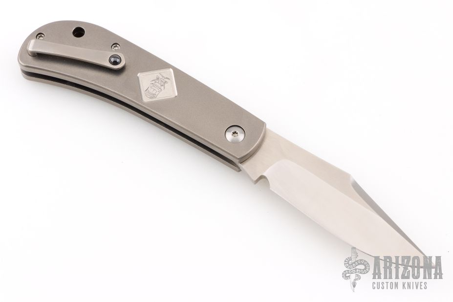 Rebel Slipjoint - Carbon Fiber Inlay - Arizona Custom Knives