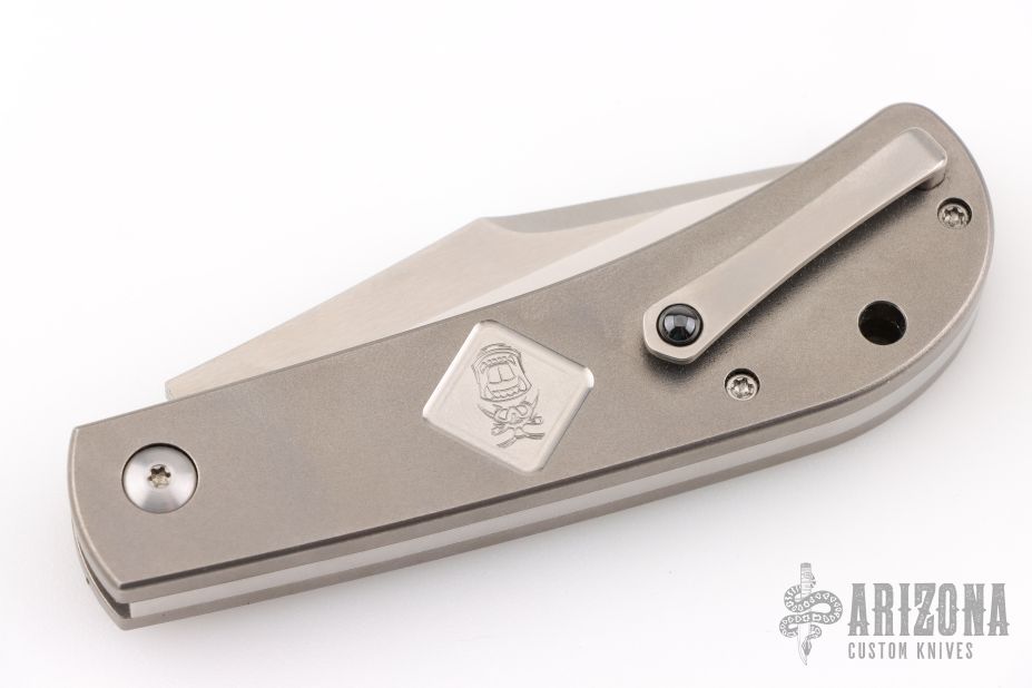 Rebel Slipjoint - Carbon Fiber Inlay - Arizona Custom Knives