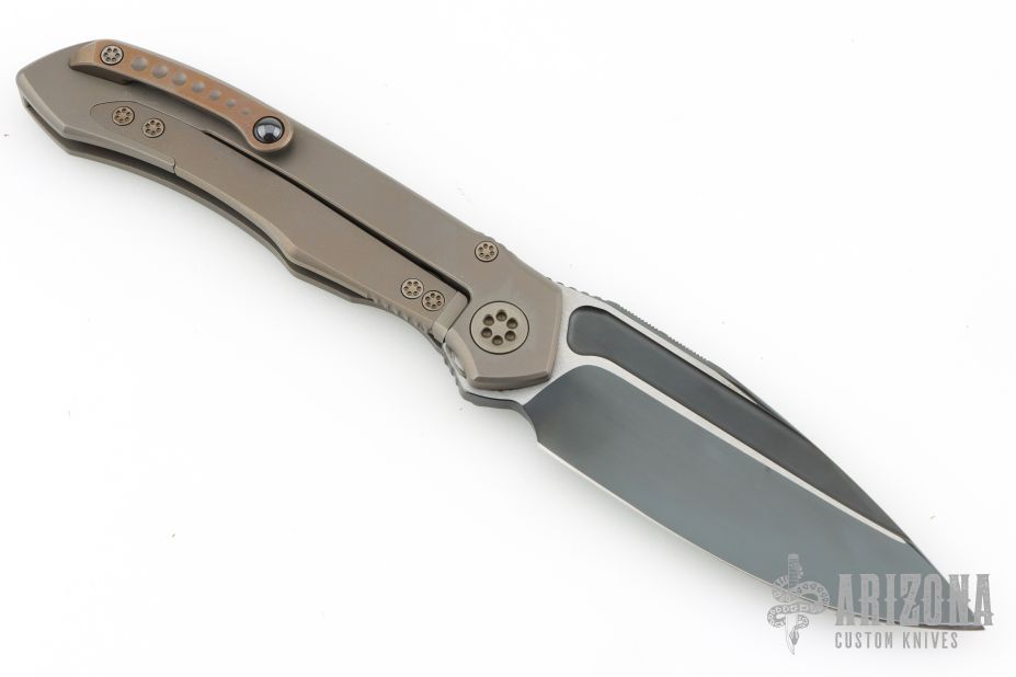 ANAX - Blued W2 Hamon - Arizona Custom Knives