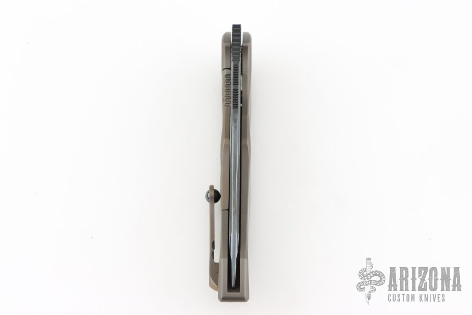 ANAX - Blued W2 Hamon - Arizona Custom Knives