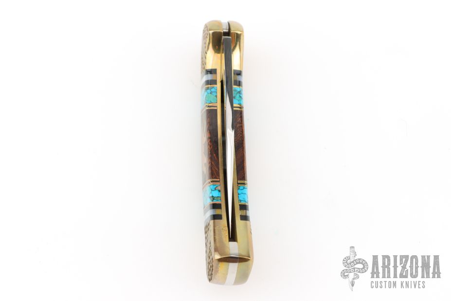 Custom 112 Buck Lockback - Bear - Arizona Custom Knives