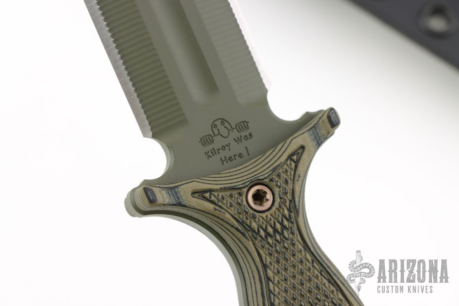 Kilroy - OD Green Dirty Olive - Arizona Custom Knives