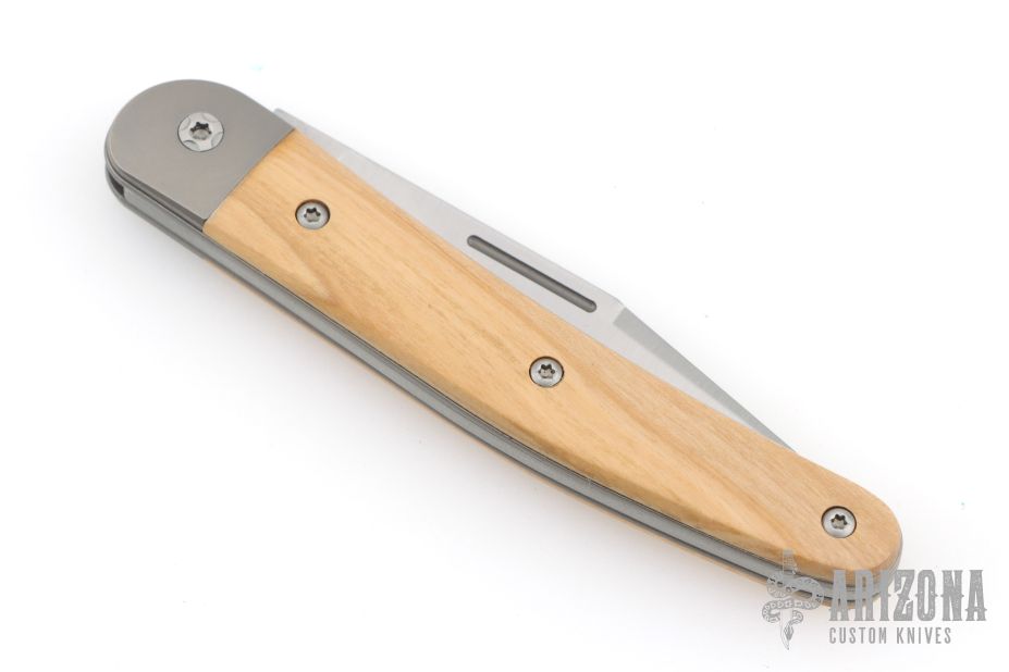 JK1 GBK Jack Slipjoint - Olivewood - Arizona Custom Knives