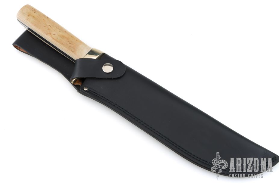 Limited Edition Bowie - 1of8 Genuine Mastodon Ivory - Arizona Custom Knives