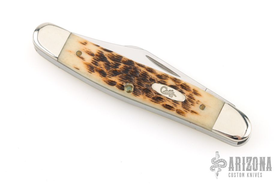 6347 Stockman - Jigged Bone - Arizona Custom Knives