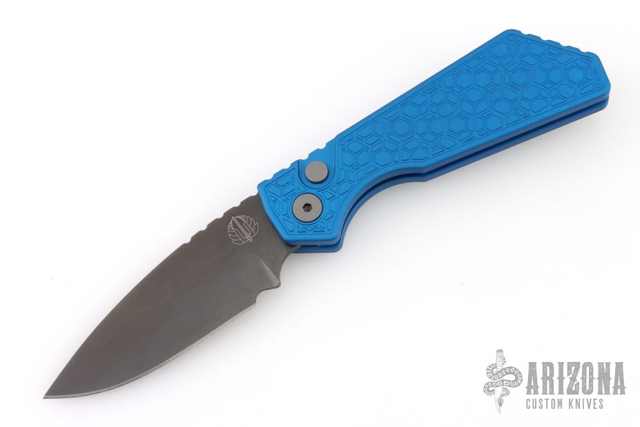 KC.PT+.13 Exclusive Edition Blue Gridlock Handle Smokey Grey blade ...