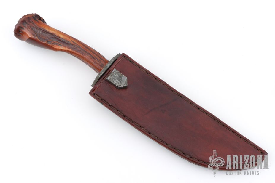 Cable Damascus Fighter - Arizona Custom Knives