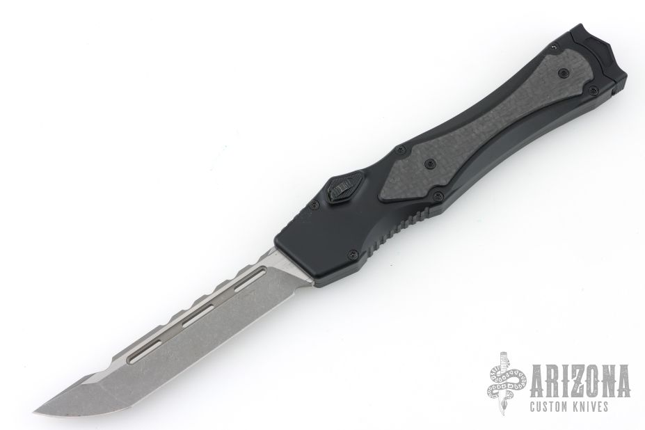 0E05-1-B Draco T/E OTF Carbon Fiber - Arizona Custom Knives