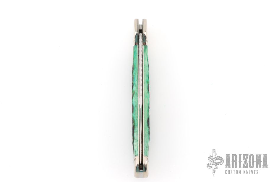 61549LSS Case XX Select Copperlock - Green Jigged Bone - Arizona Custom ...
