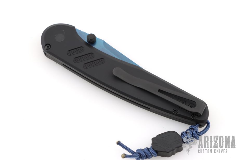 BSA26 Avalon.1 Sapphire Blue PVD - Arizona Custom Knives