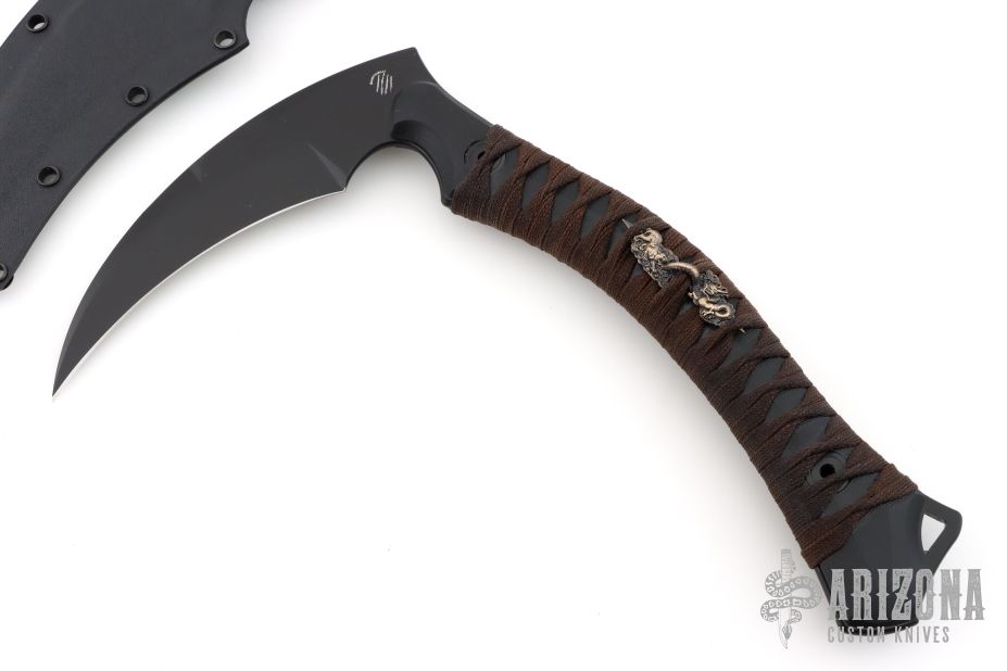 Reapertac Custom Tsuka & Menuki - Arizona Custom Knives