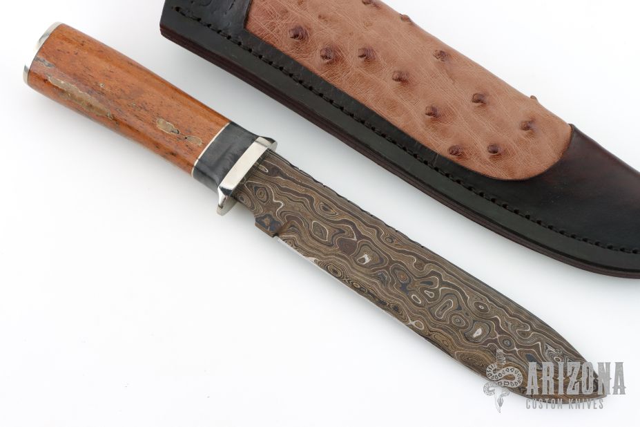 Stellar Sea Cow Rib Camp Knife - Arizona Custom Knives