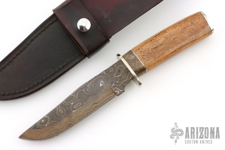 Stellar Sea Cow Rib Hunter - Arizona Custom Knives