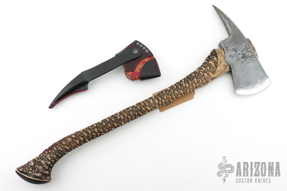 Collins Lugged Fire Axe - 29" Ash - Arizona Custom Knives