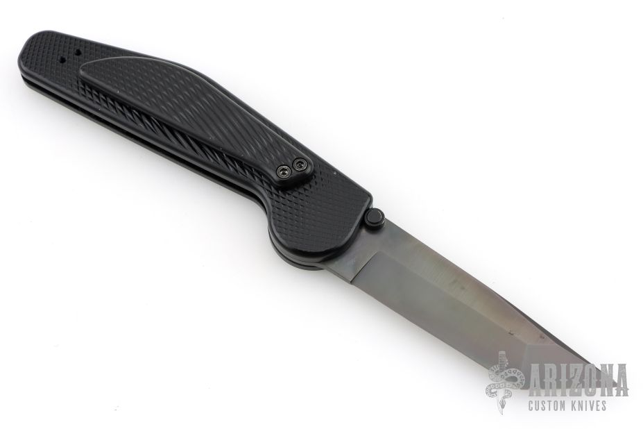 Tanto Button Lock Auto - Arizona Custom Knives