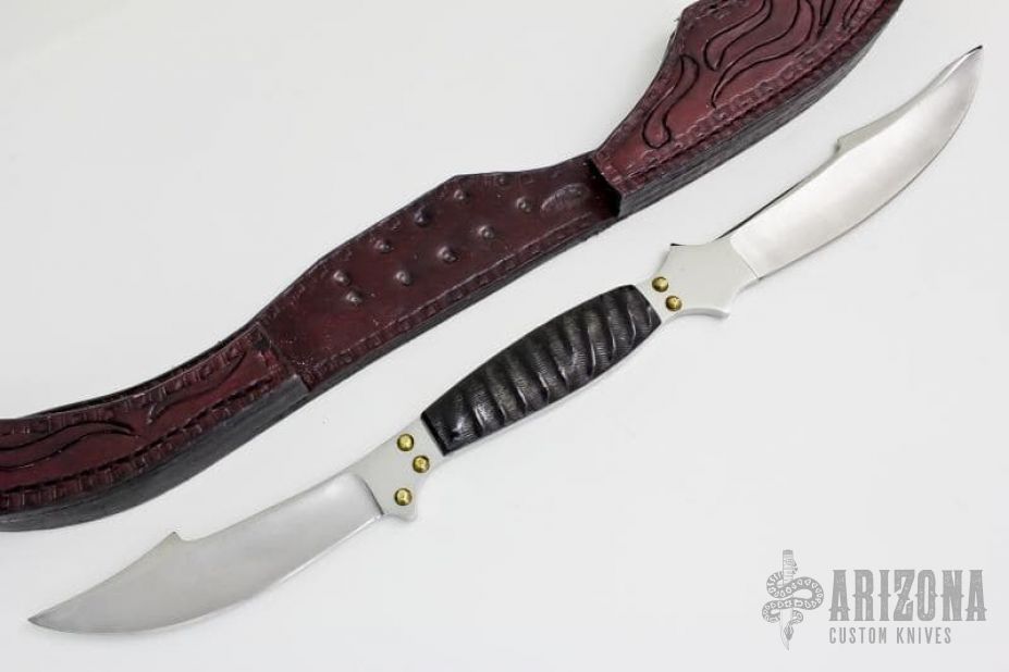 #2 Double Bladed Buffalo - Arizona Custom Knives
