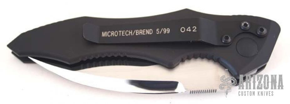 Kestrel - Walter Brend High Polish (#042/100)-by--Microtech Knives - Arizona Custom Knives