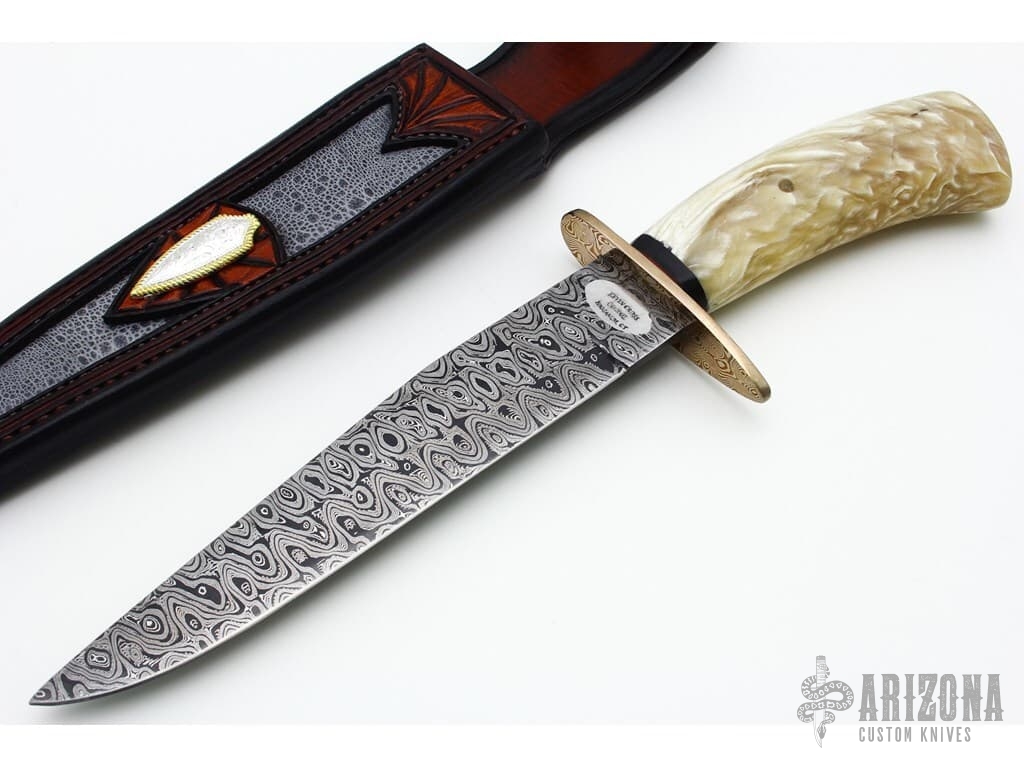 Fighter-by-Kevin (KDC Knives)-Cross - Arizona Custom Knives