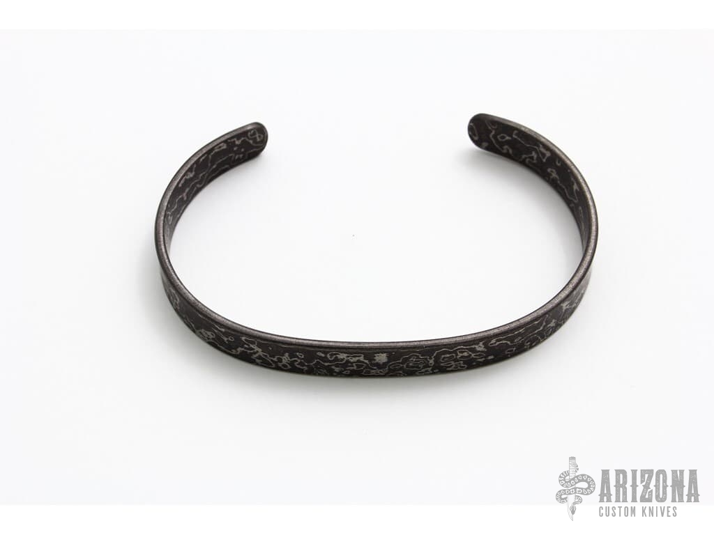 Thin Damascus Bracelet-by-Bertie-Rietveld - Arizona Custom Knives
