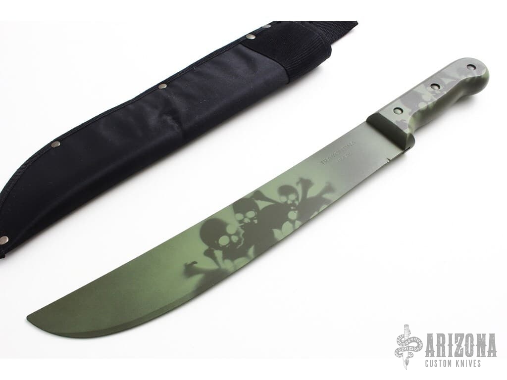 Custom Tramontina 12" Machete by Laci Szabo - Arizona Custom Knives