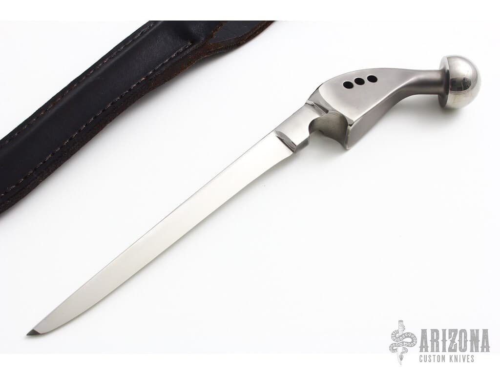 Prototype Titanium Prosthetic Hip by Knox Knife - Arizona Custom Knives