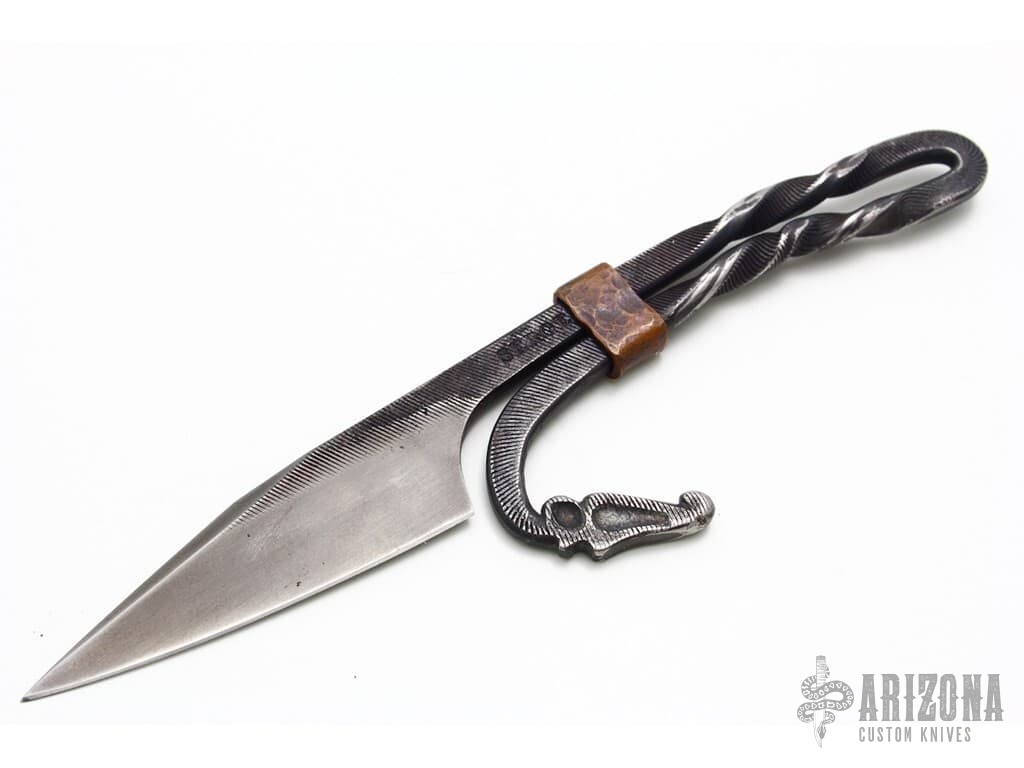 Norse Blacksmith Knife-by-Serge-Panchenko - Arizona Custom Knives