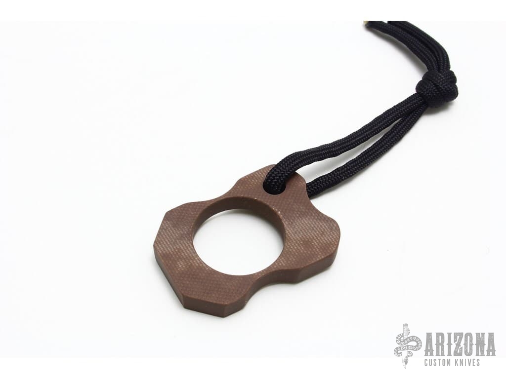 Cyclops v2.0 Earth Brown by Division TSA - Arizona Custom Knives