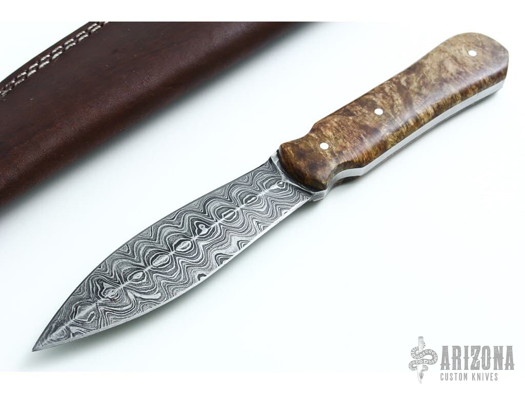 Maple Dagger by AC Michaels | Arizona Custom Knives