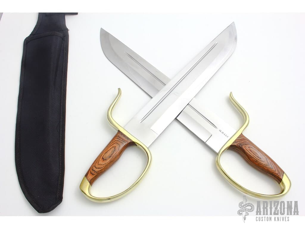 Pair of Blunt Stabber-Style Butterfly Swords - Arizona Custom Knives
