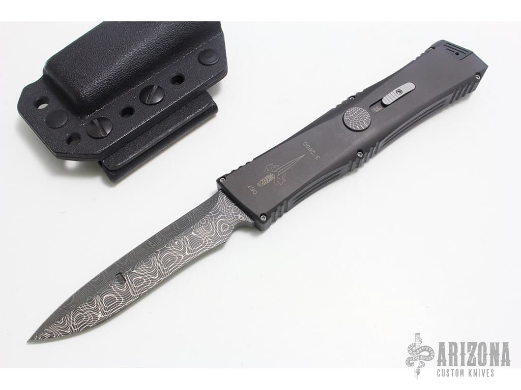Combat Talon II w/ Damascus Blade by Microtech Knives - Arizona Custom ...