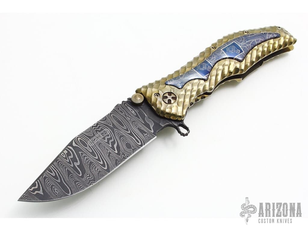 Damascus Gun Hammer by Darrel Ralph Designs - Arizona Custom Knives