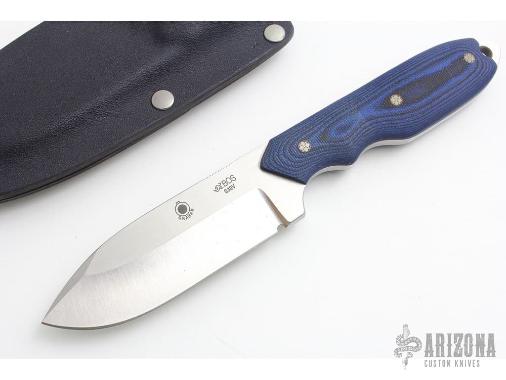 Drop Point Fixed Blade by Graham Knives - Arizona Custom Knives
