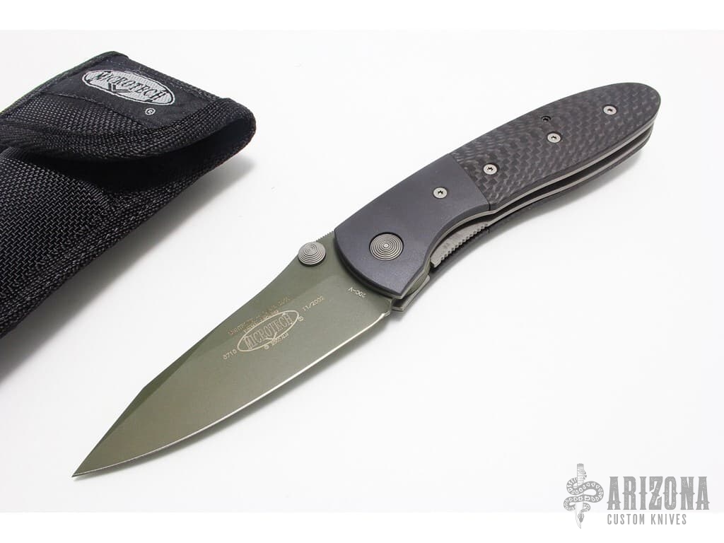 Lightfoot LCC OD Green Blade SN 8718 by Microtech Knives - Arizona ...