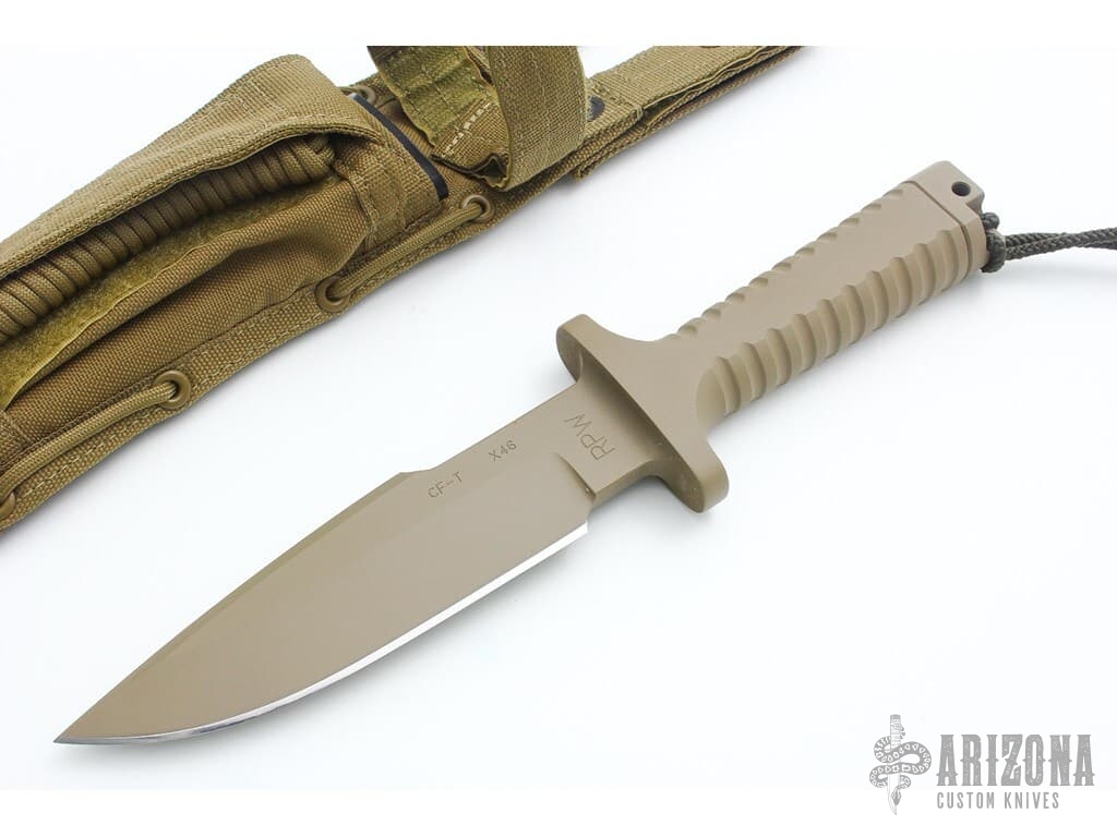 X46 6" Tan by RPW Knives - Arizona Custom Knives