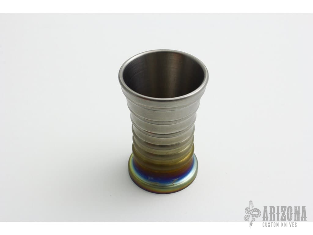 Ti Shot Glass - Arizona Custom Knives