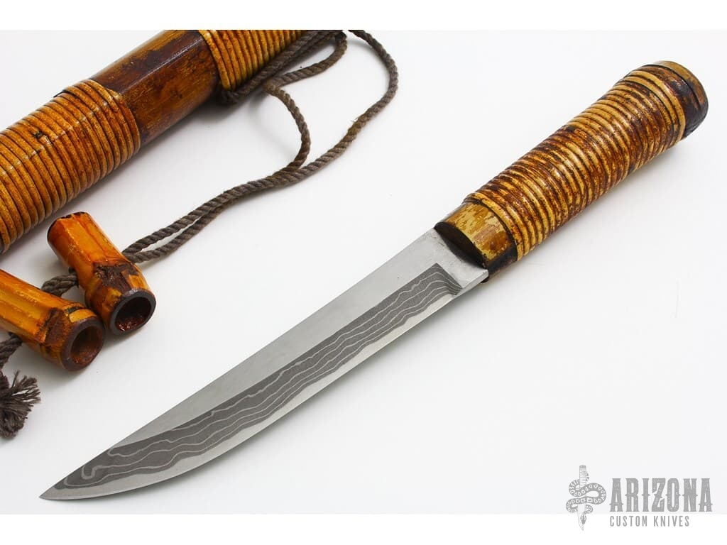 Japanese fixed blade by Unidentified Maker | Arizona Custom Knives
