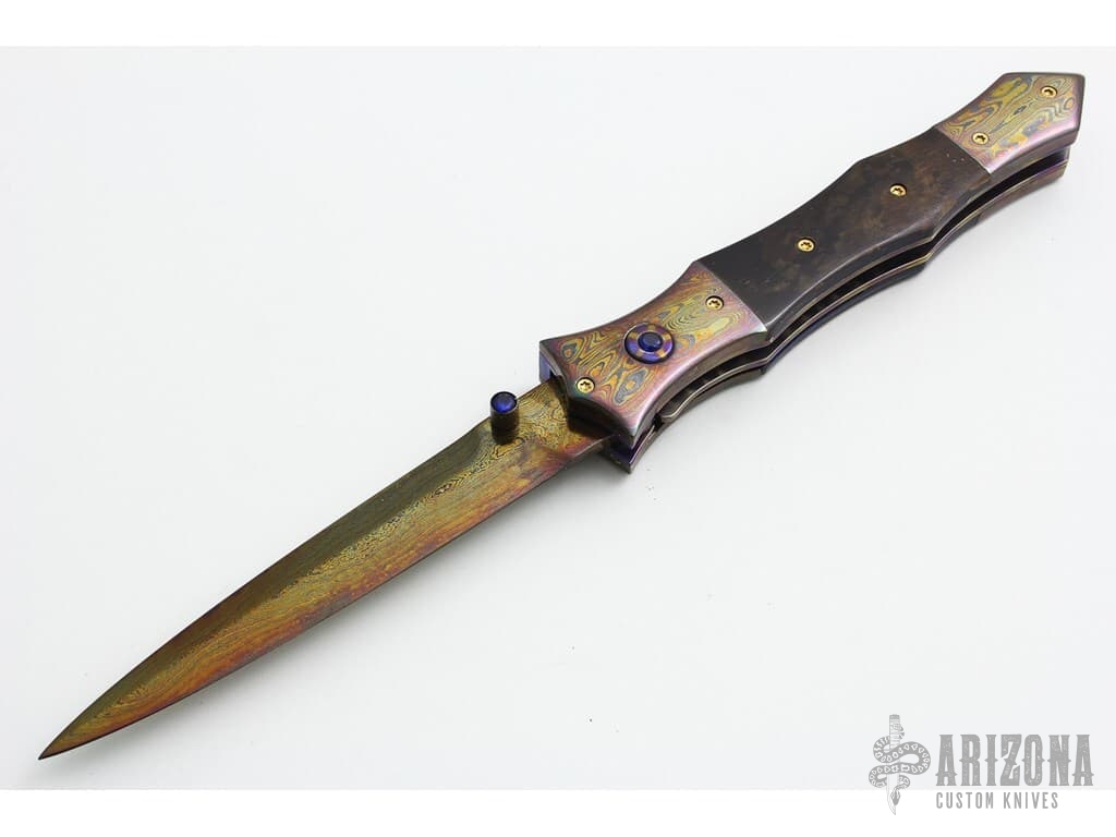 9" Royal Dagger by Nate Clark - Arizona Custom Knives