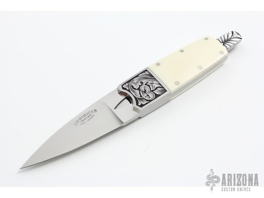 Small Ivory Kangaroo - Arizona Custom Knives