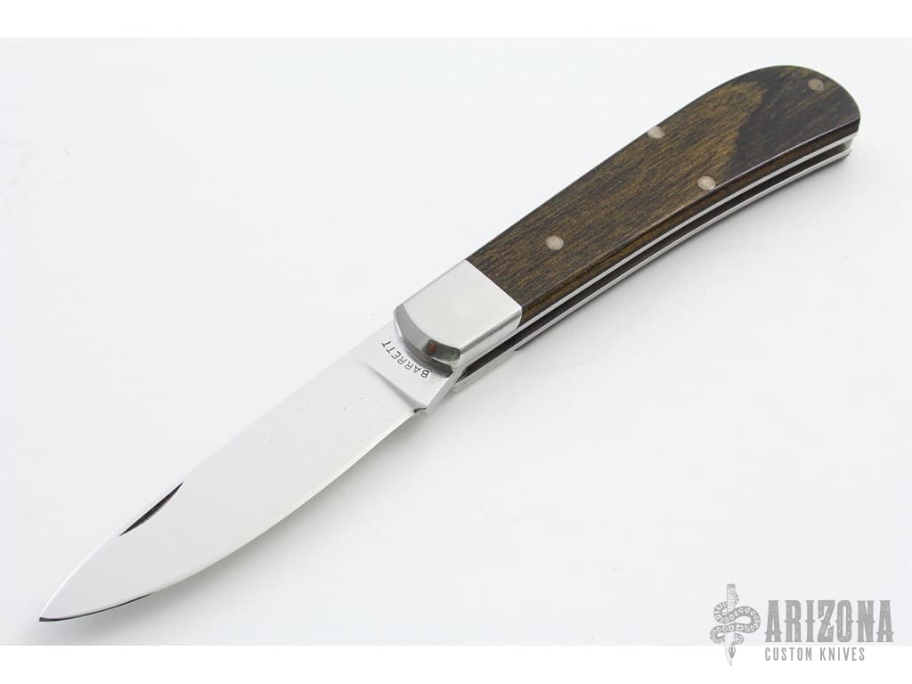 Wood Slip Joint by Jack Barrett Knives - Arizona Custom Knives